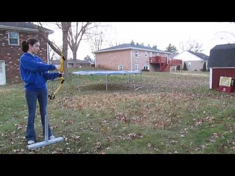 Archery shooting from 10 meters