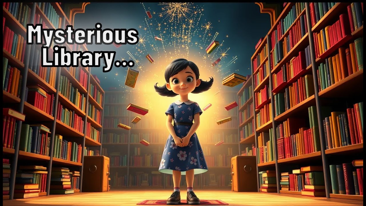 Matilda and the Mysterious Library. / #stories - YouTube
