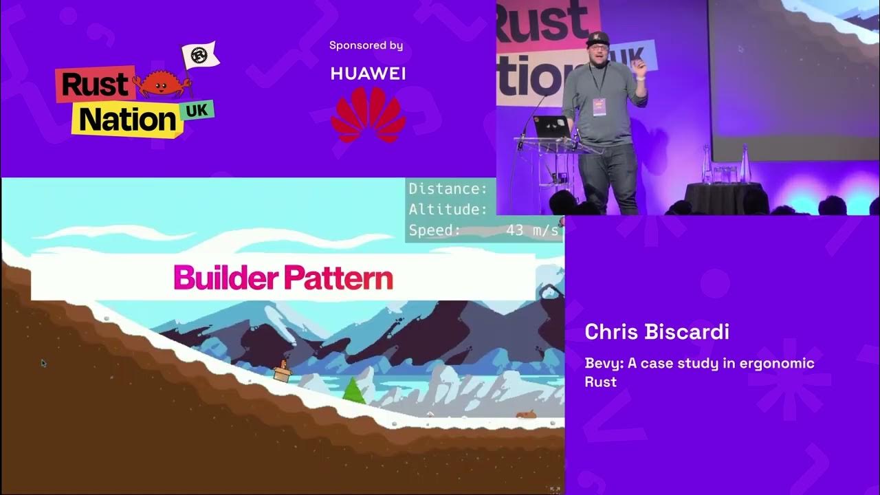 Chris Biscardi - Bevy: A case study in ergonomic Rust - YouTube