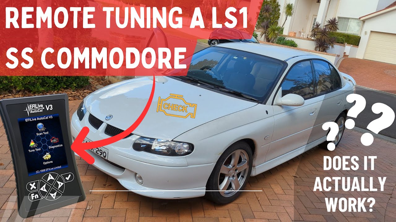 Remote Tuning a Cammed SS Commodore LS1 - Does it work? - YouTube