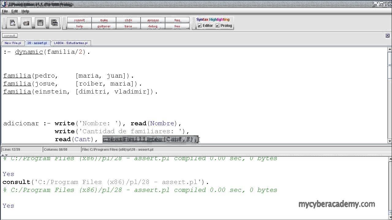 Tutorial Prolog - 29 - Assert - YouTube