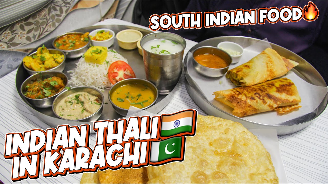 Delicious Indian 🇮🇳 Thali In Karachi 🇵🇰| Indian Food In Pakistan ...