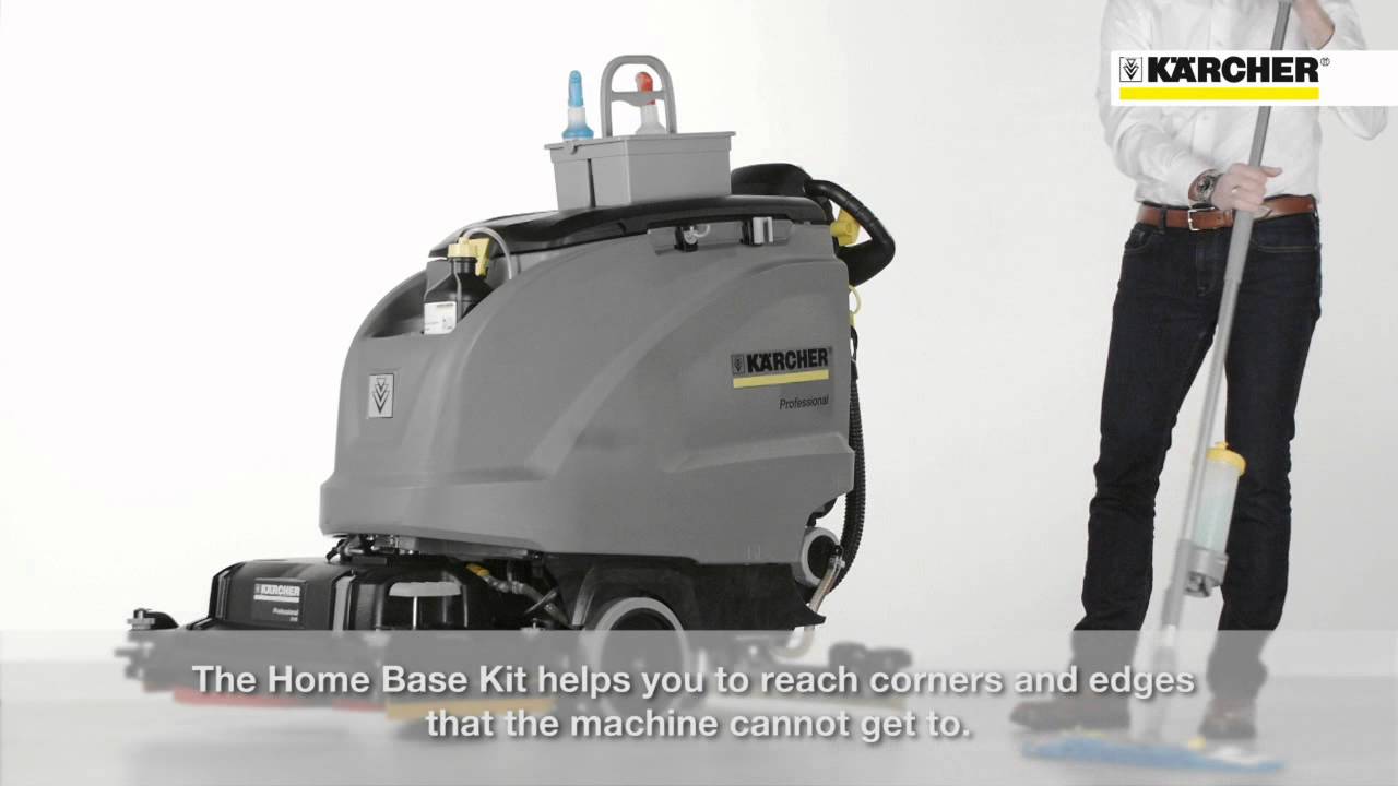 Kärcher B 60 W Scrubber - YouTube