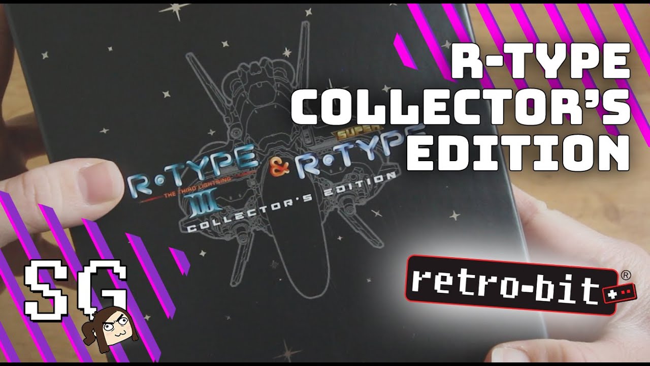 R-Type III & Super R-Type Collector's Edition Box by Retro-Bit - YouTube