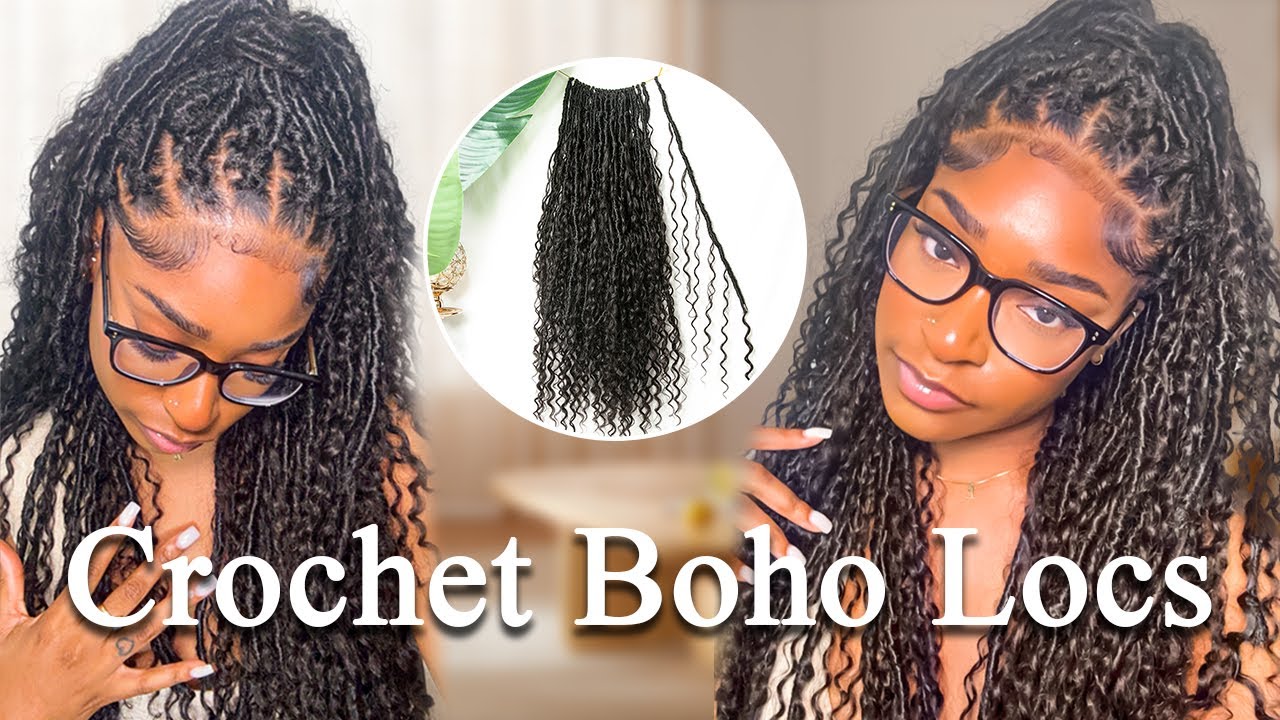 DIY Boho Soft Locs Tutorial at Home! 🏡💁‍♀️ Beginner Friendly - YouTube