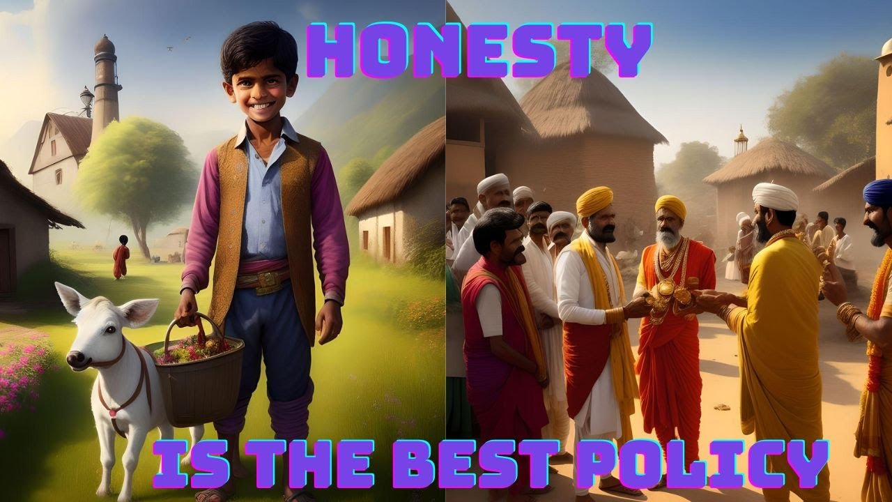 Honesty Moral Story in English - kids videos-moral Story-Nursery kid ...