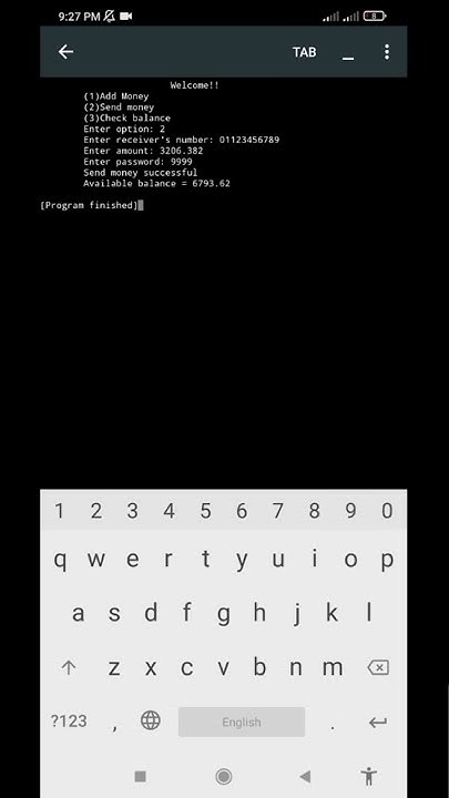Create a mobile banking interface in C++ console. 😎😎😎 - YouTube