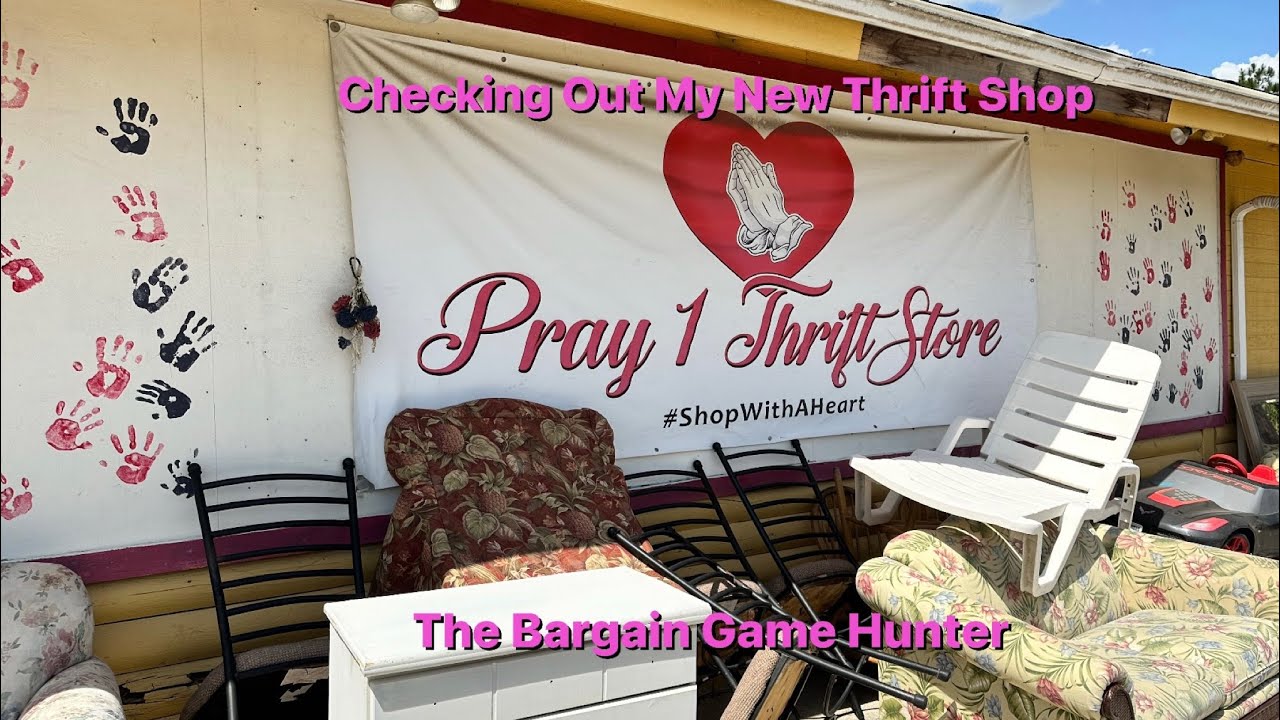 Checking Out My NEW Thrift Shop - The Bargain Game Hunter - YouTube