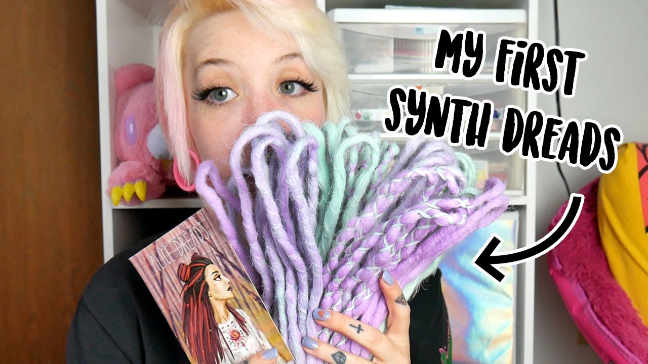 My First Set Of Synth Dreads | AliceDreads - YouTube