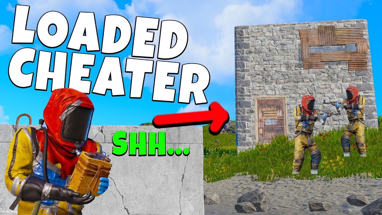 Rust Player Rage Cheated.. So I Trolled then offlined Him - YouTube
