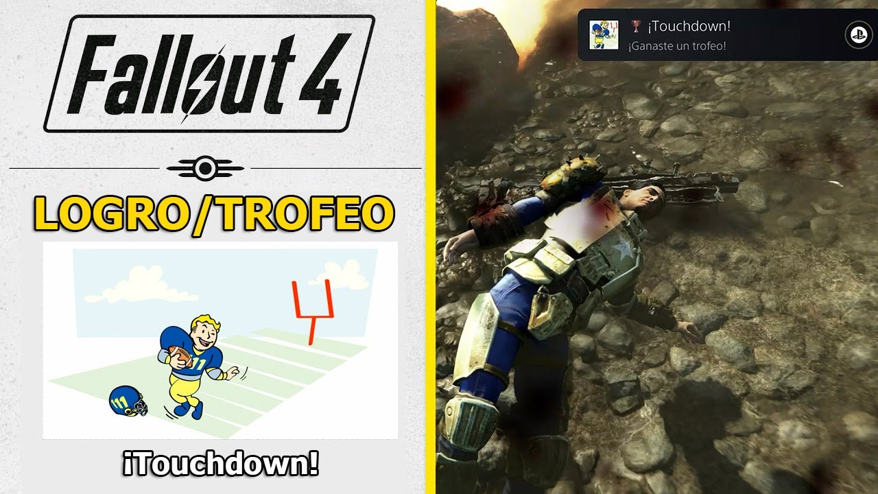 Fallout 4 | Logro/Trofeo | ¡Touchdown! - YouTube
