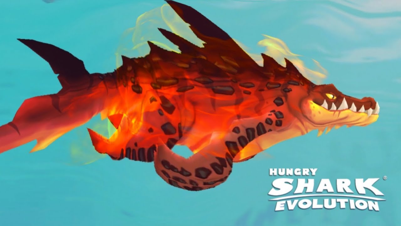 LORD SNAPPY TRAILER AND GAMEPLAY (PYROSAURUS SKIN) - Hungry Shark ...