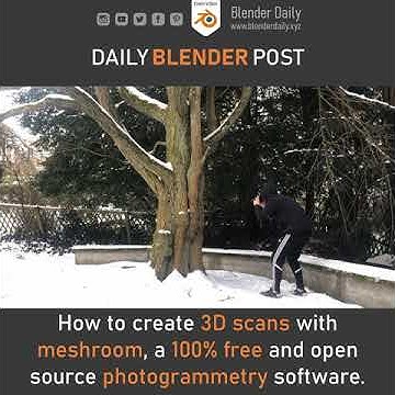 Photogrammetry with Blender and Meshroom (Open Source!) - YouTube