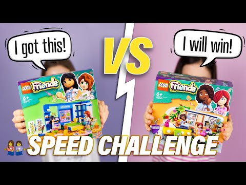 LEGO Friends Speed Challenge | Sisters challenge each other
