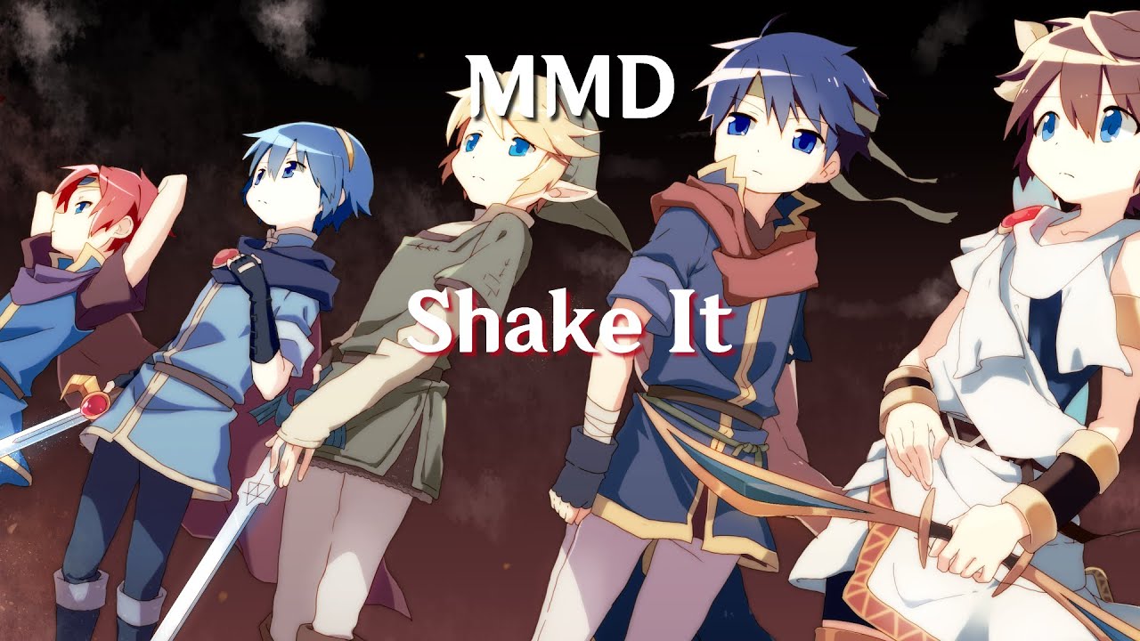 [MMD] Shake it / Roy Marth and Pit - YouTube