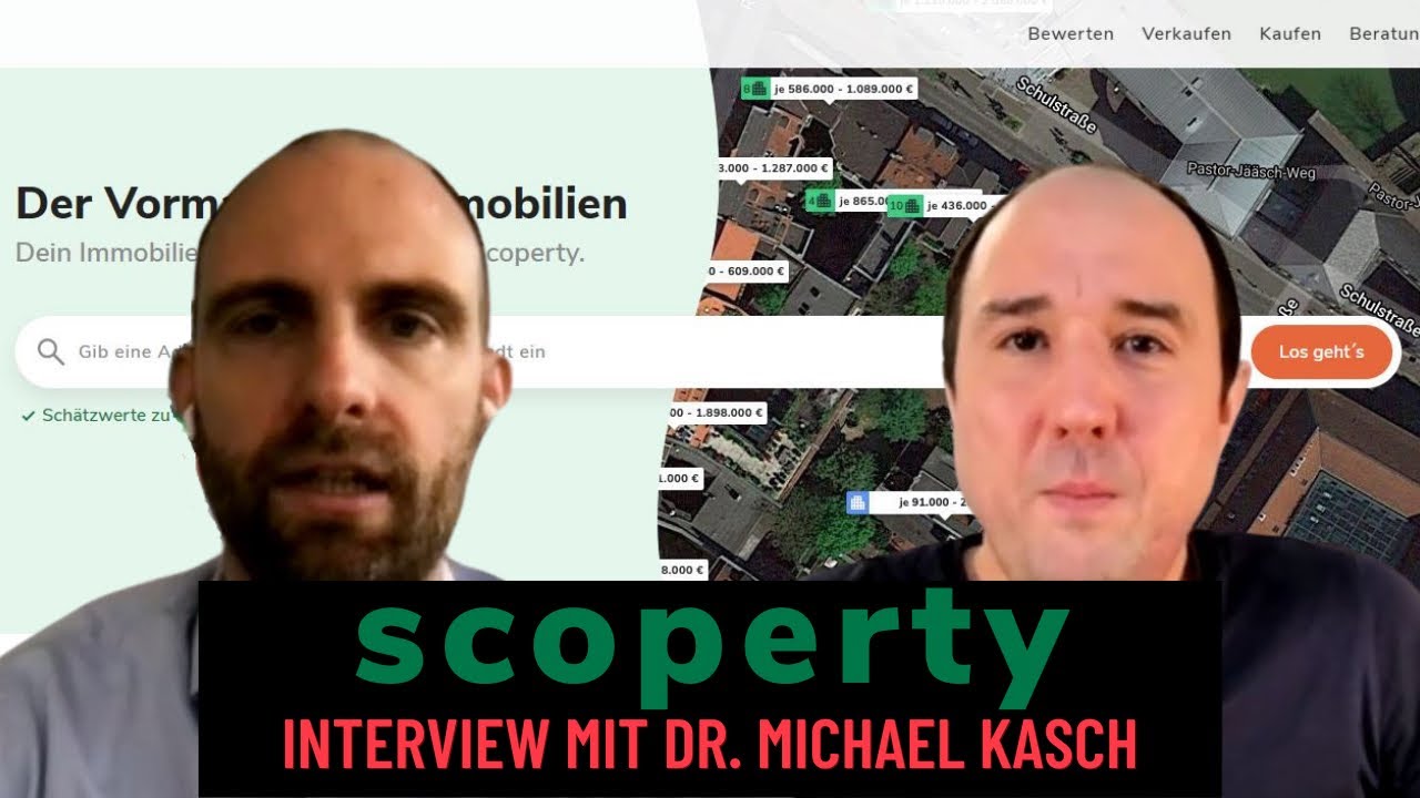 Scoperty das neue Tool für den Immobilienmarkt - Interview mit Dr. Michael Kasch - YouTube