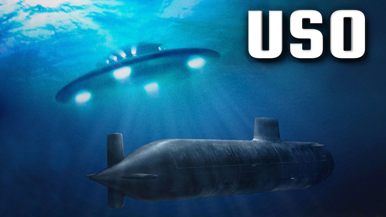 USO passing Nuclear Submarine faster than the the Speed of Sound 👽 ...