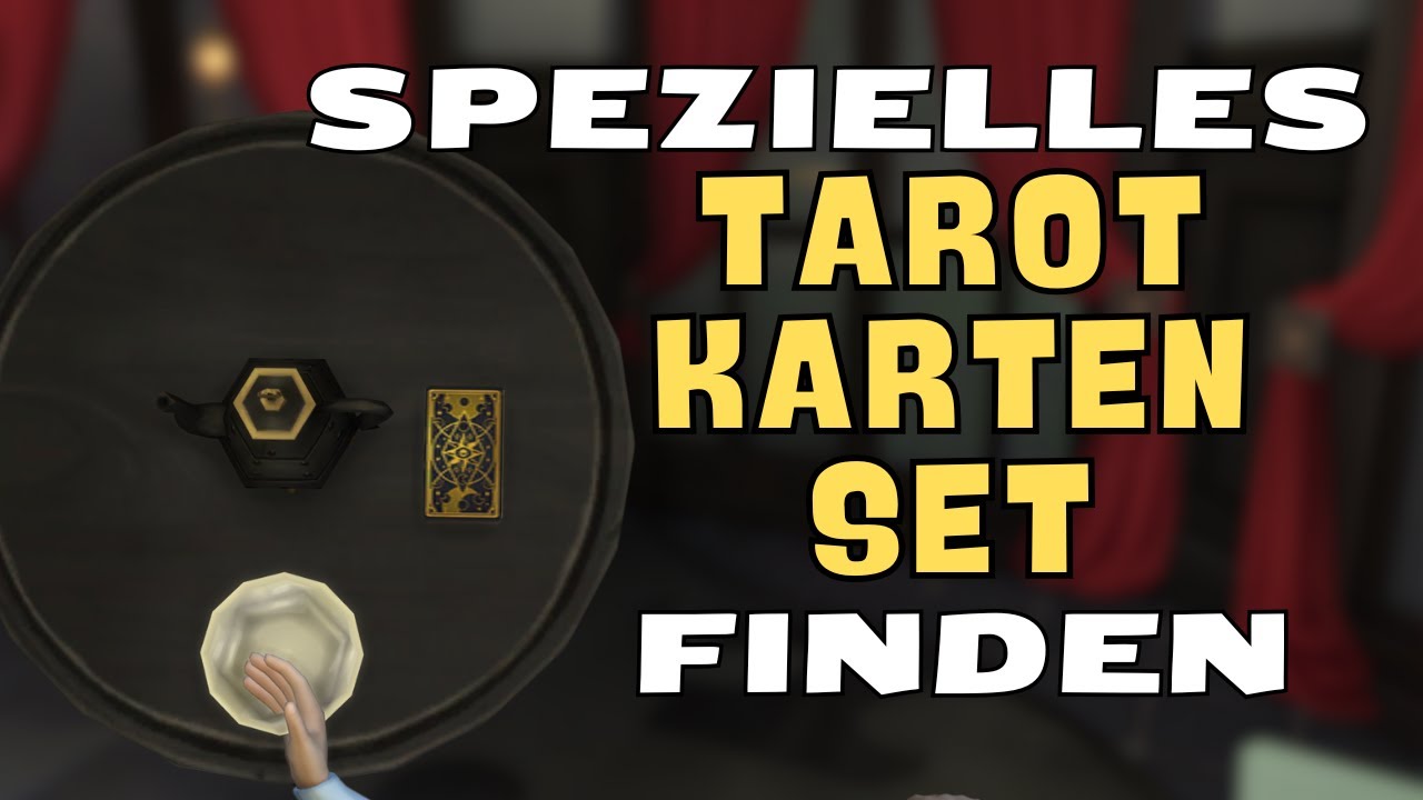 Sims 4 - Spezielles Tarot deck bekommen - YouTube