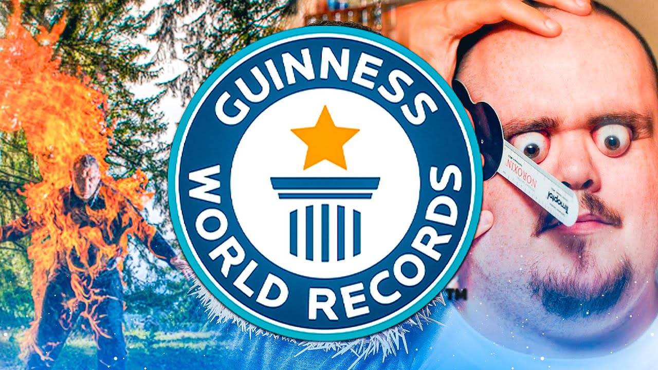 LOS RECORDS GUINNESS MAS RAROS 😳 WTF - YouTube