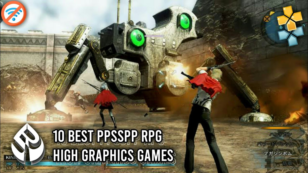 10 game psp rpg multiplayer terbaik | game ppsspp terbaik - YouTube