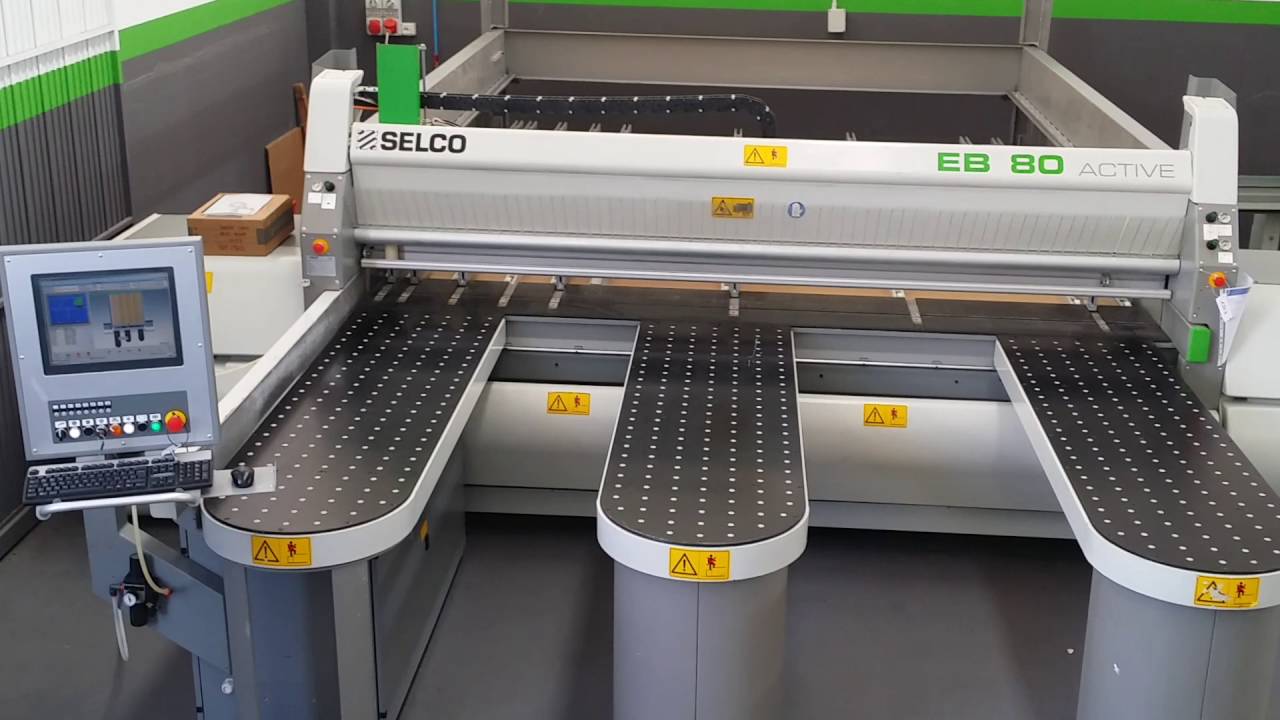 NC Beam Saw - SELCO - EB 80 ACTIVE - YouTube