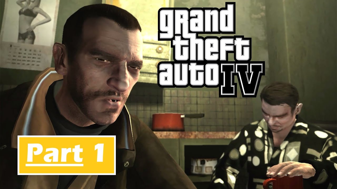 GTA 4 Gameplay Full Walkthrough Part 1 (60 FPS HD Xbox Series X) - No Commentary - YouTube