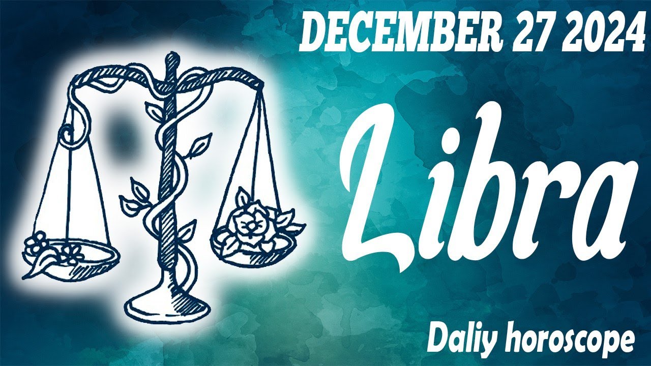 😍 a SURPRISE WILL CHANGE your LIFE 😱 🙌 💵🙏 ️DAILY HOROSCOPE LIBRA ...