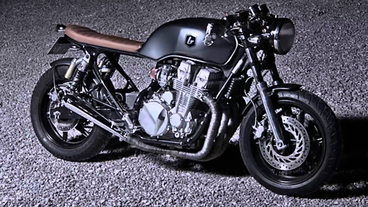 Modified Honda CB750 by Bull Cafe Racers - YouTube