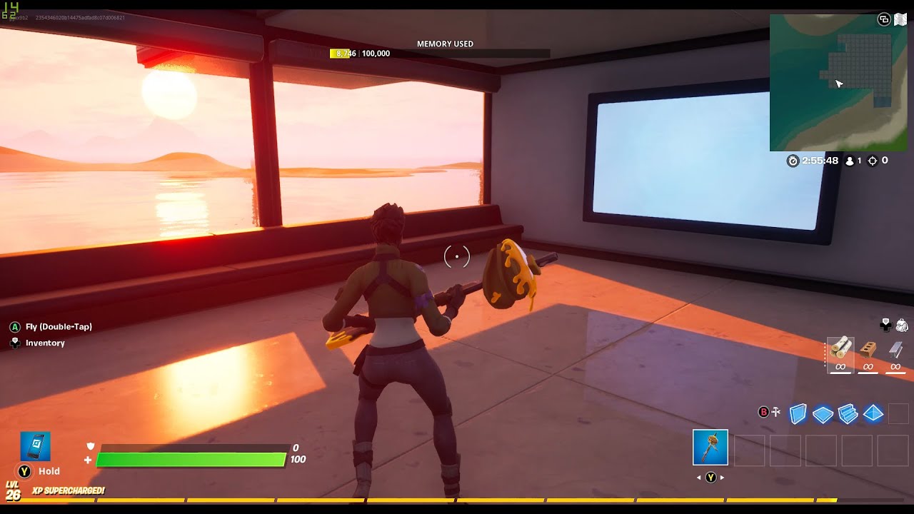 I built a 2 story modern house in fortnite creative in 1 hour!!! - YouTube