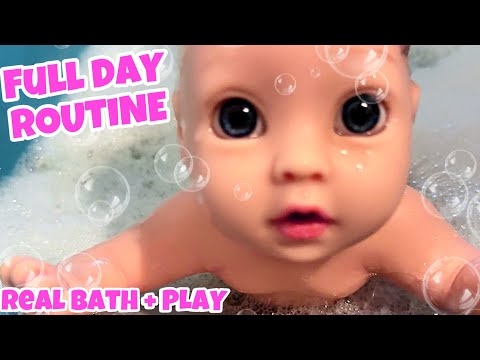 FULL Day ROUTINE With My Silicone Baby — Real Feeding, Walk, Bath & Bedtime!
