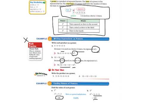 big ideas grade 6 1.2 lesson - YouTube