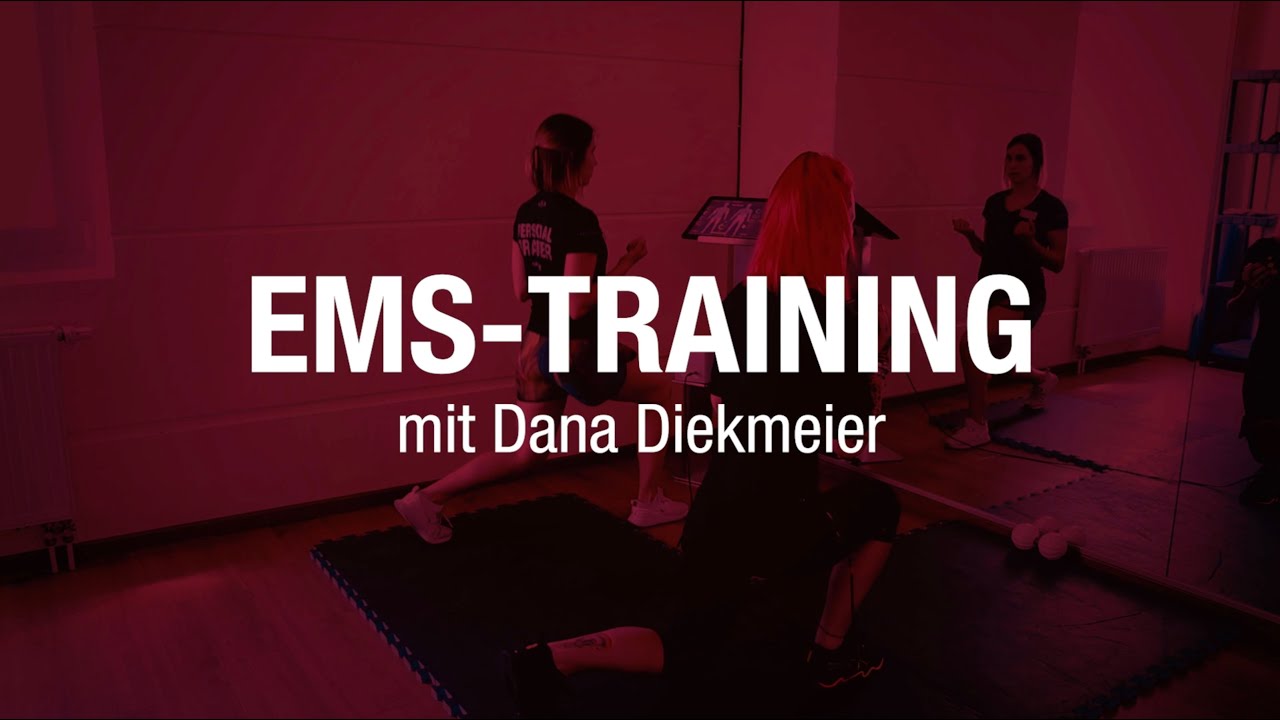 EMS-Training mit Dana Diekmeier | Pfitzenmeier - YouTube