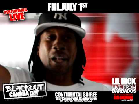 LIL RICK ~ Live in Concert Direct From BARBADOS (Canada Day) - YouTube