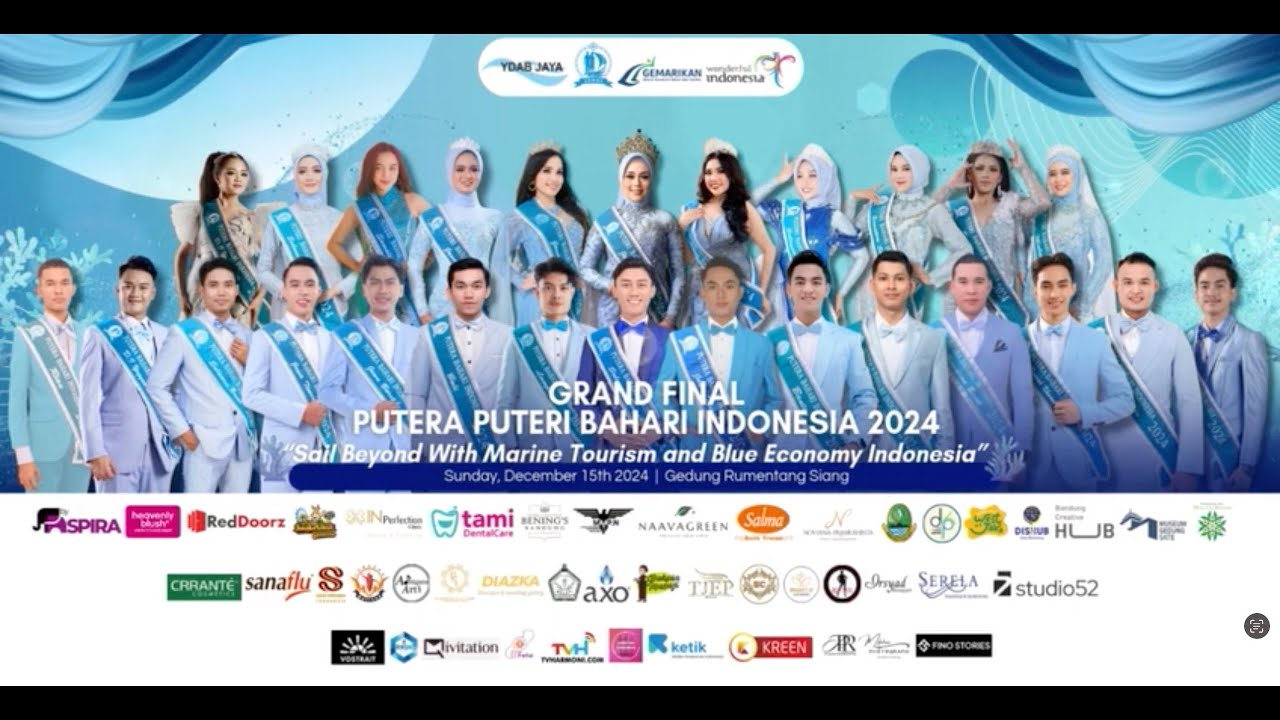[Grand Final] Putera Puteri Bahari Indonesia 2024 - Amazing The ...