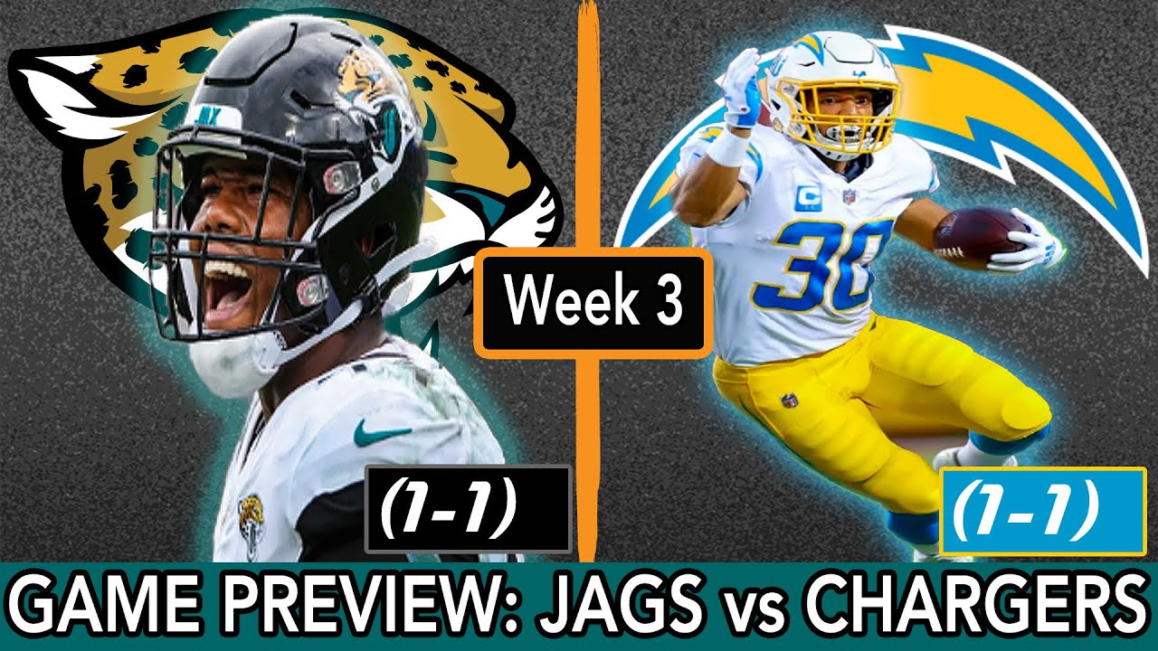 GAME PREVIEW: JAGS vs CHARGERS | WEEK 3 - YouTube