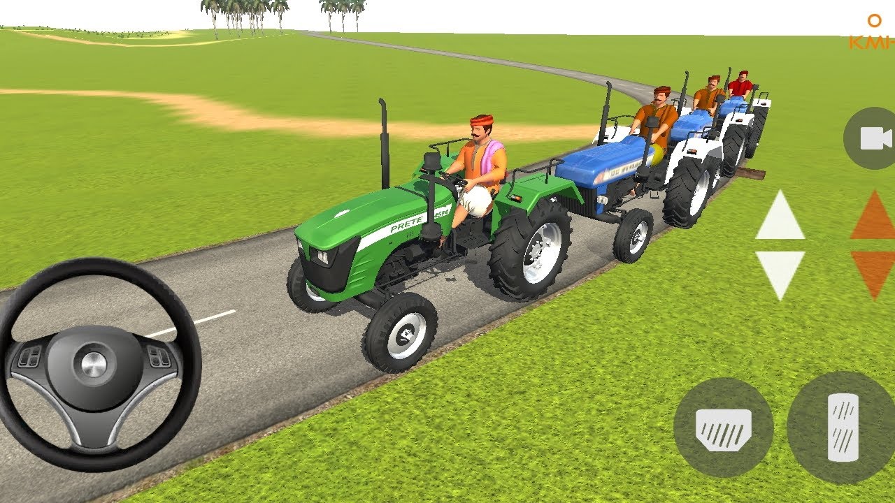 Indian tractor driving 3d game tractor wala game Android gameplay #33 # ...
