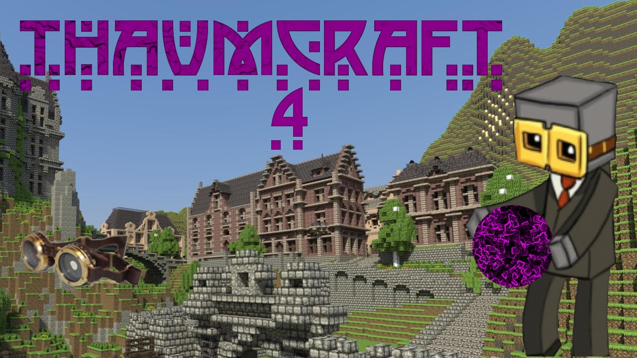 Thaumcraft 4.2 - Ep 7 - Base + Base = Granja - YouTube