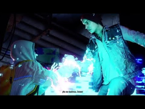 inFAMOUS Second Son™ Batalla con eugene y nuevos poderes - YouTube