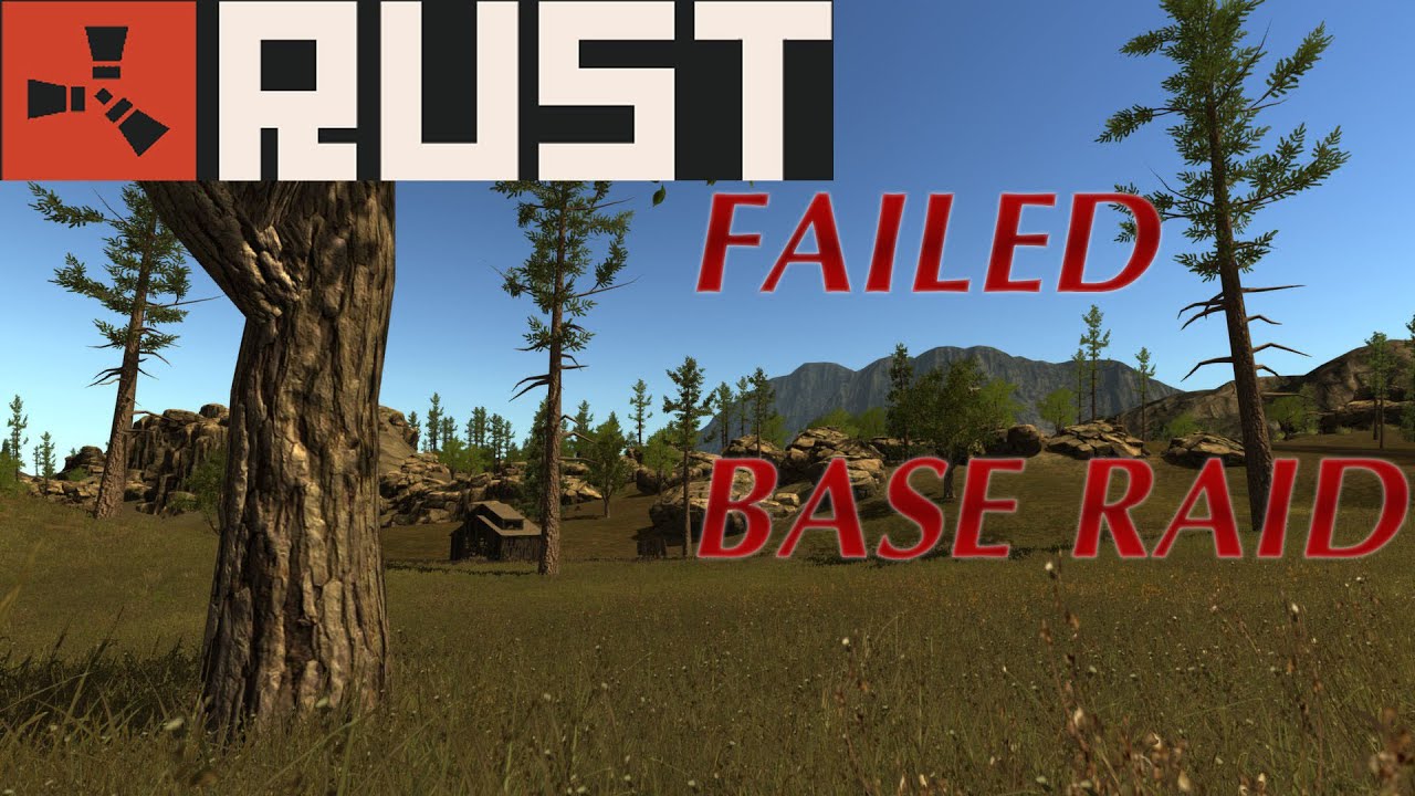 Rust- Worst Base Raid Ever - YouTube