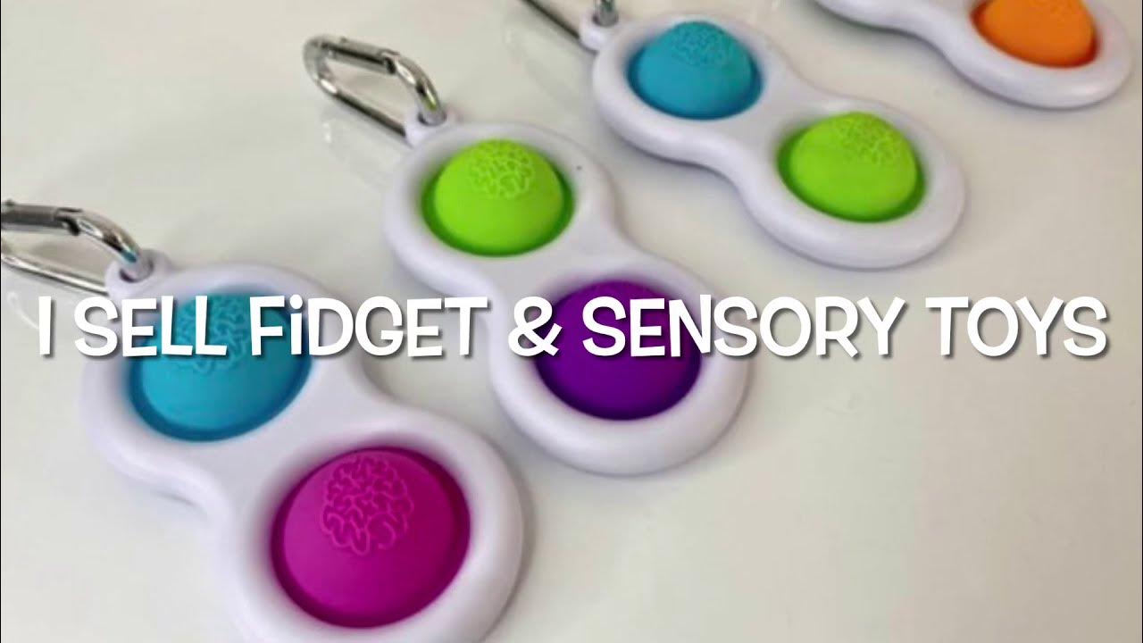 Packing orders fidget toy shop - YouTube