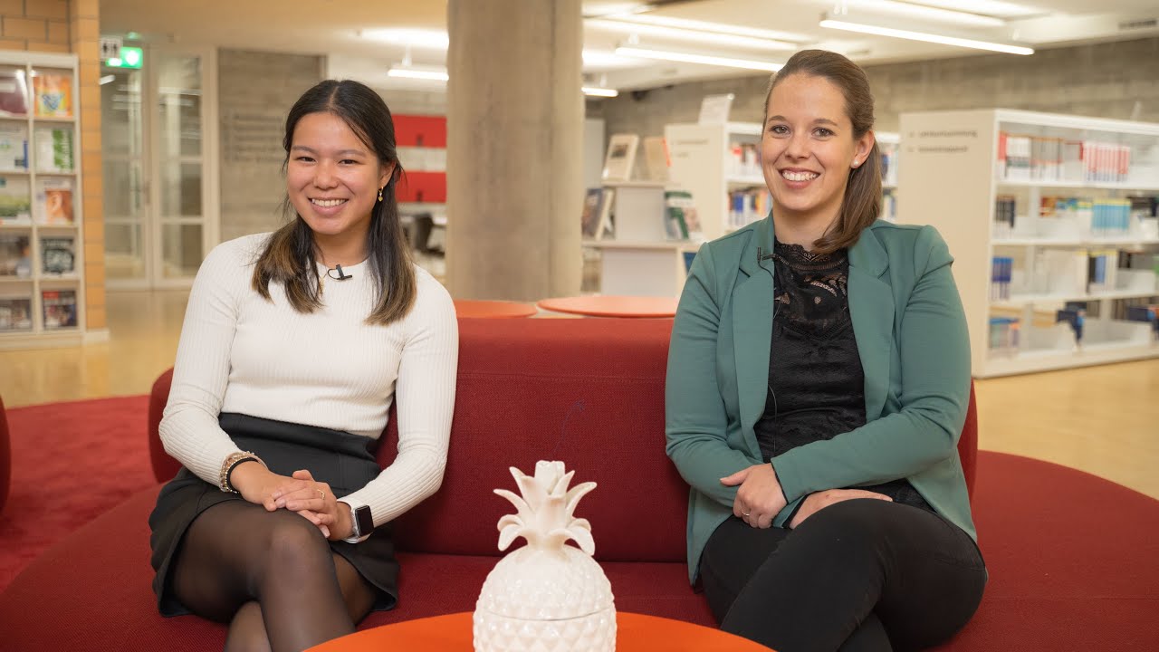 «Studi meets...»: Master's student Nadia Dang meets alumna Lea Eberle. - YouTube