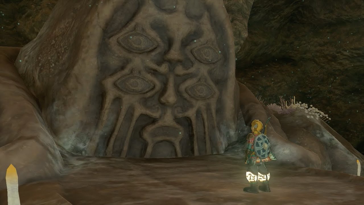Assisting a Giant Bargainer Statue - The Legend of Zelda: Tears of the ...
