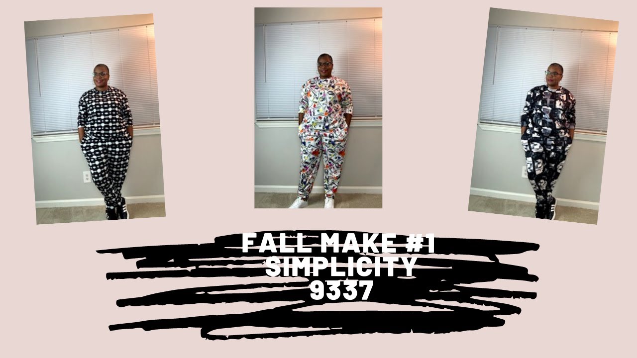 Fall Make #1 Simplicity 9337 - YouTube