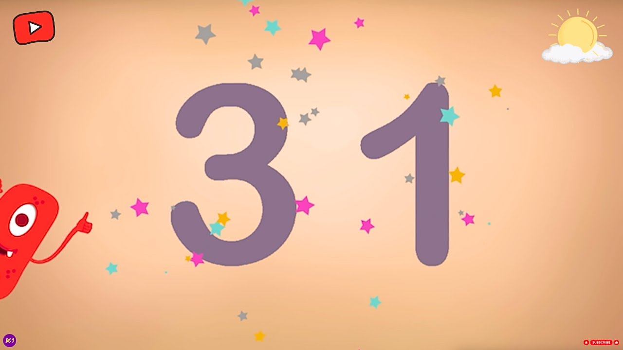 Meet Number 31 | Explore the World of Numbers | Tracing & Phonics - YouTube
