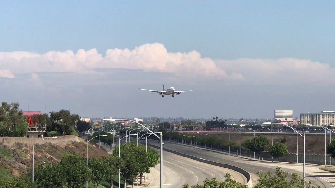 Thomas Cook Airlines Airbus 330-200 reg. G-TCXC, MT 2824, MAN-LAX, 9 ...