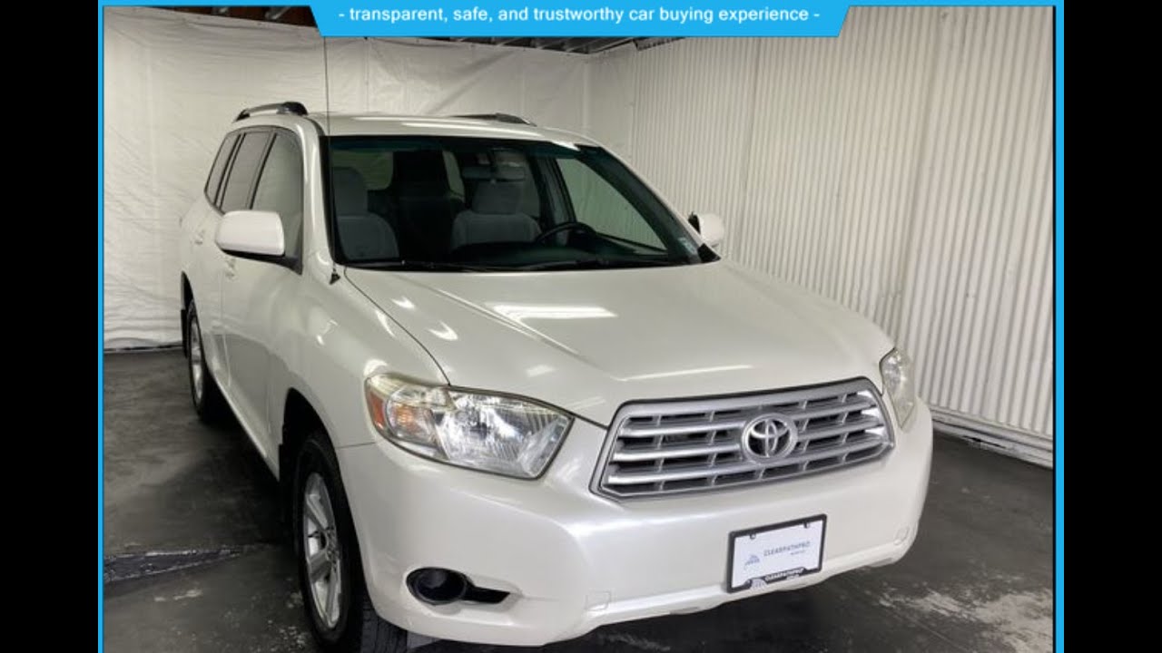 2008 TOYOTA HIGHLANDER SPORT UTILITY 4D AWD - YouTube