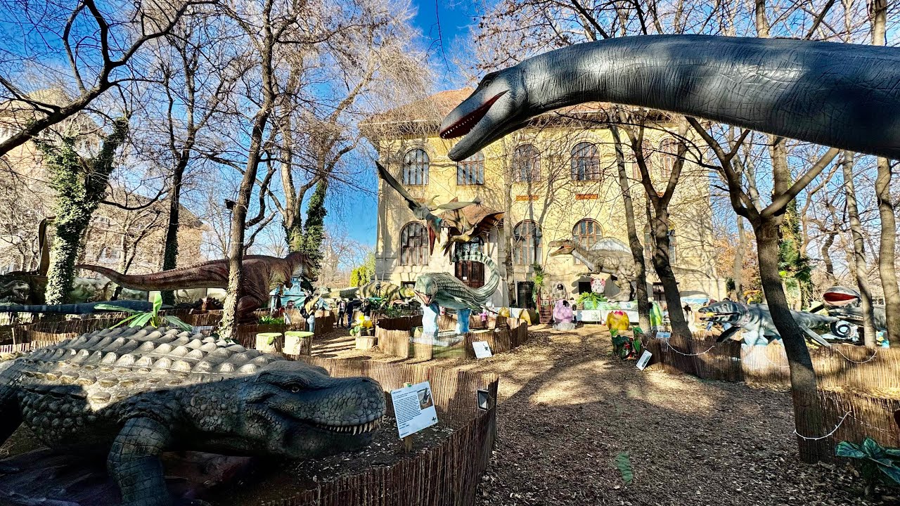 Tudor Descopera la Dino Parc Bucuresti - Noua expozitie 2023-2024 - YouTube