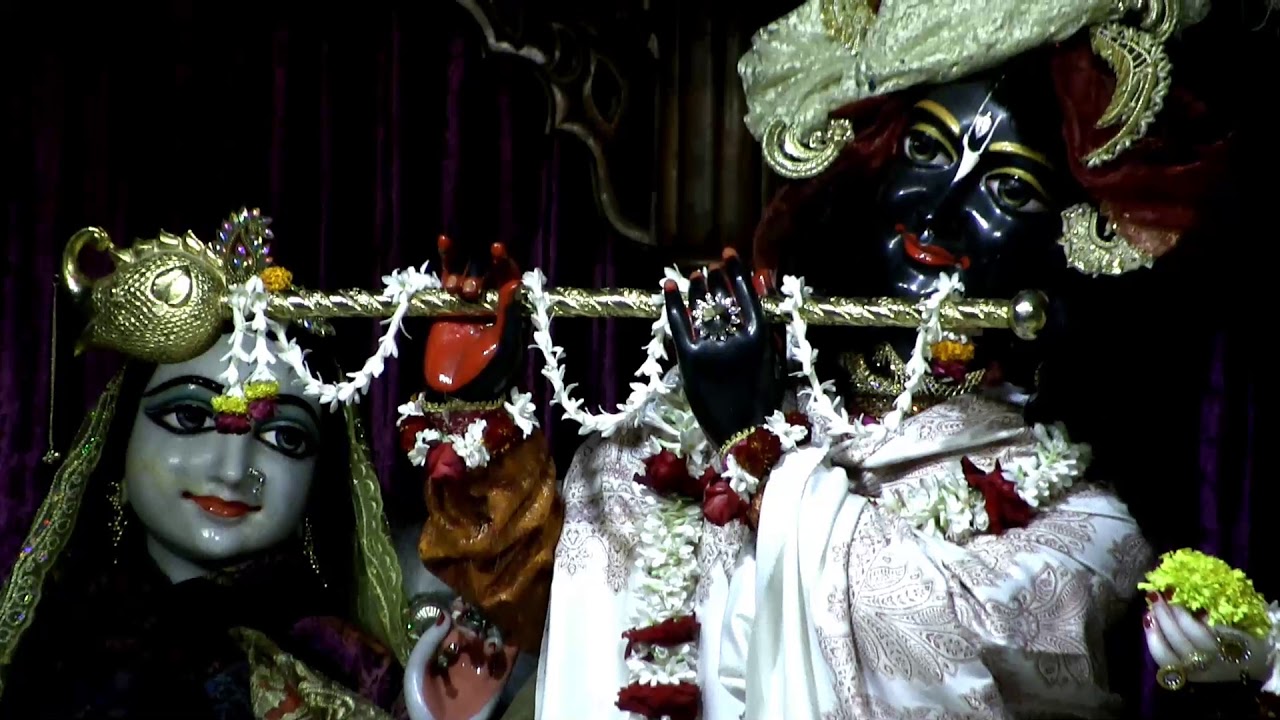 Mangal Arati Darshan of Sri Sri Panchatattva & Sri Sri Radha Madha 12 ...