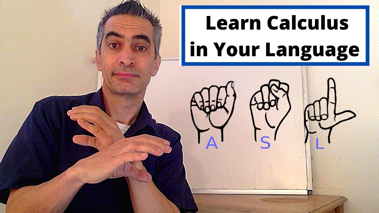 The Power Rule for Calculus Derivatives taught in American Sign ...