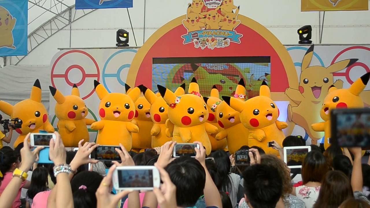 Pokemon Together : Let's Meet ~PIKACHU~ Stage Show Part2 - YouTube